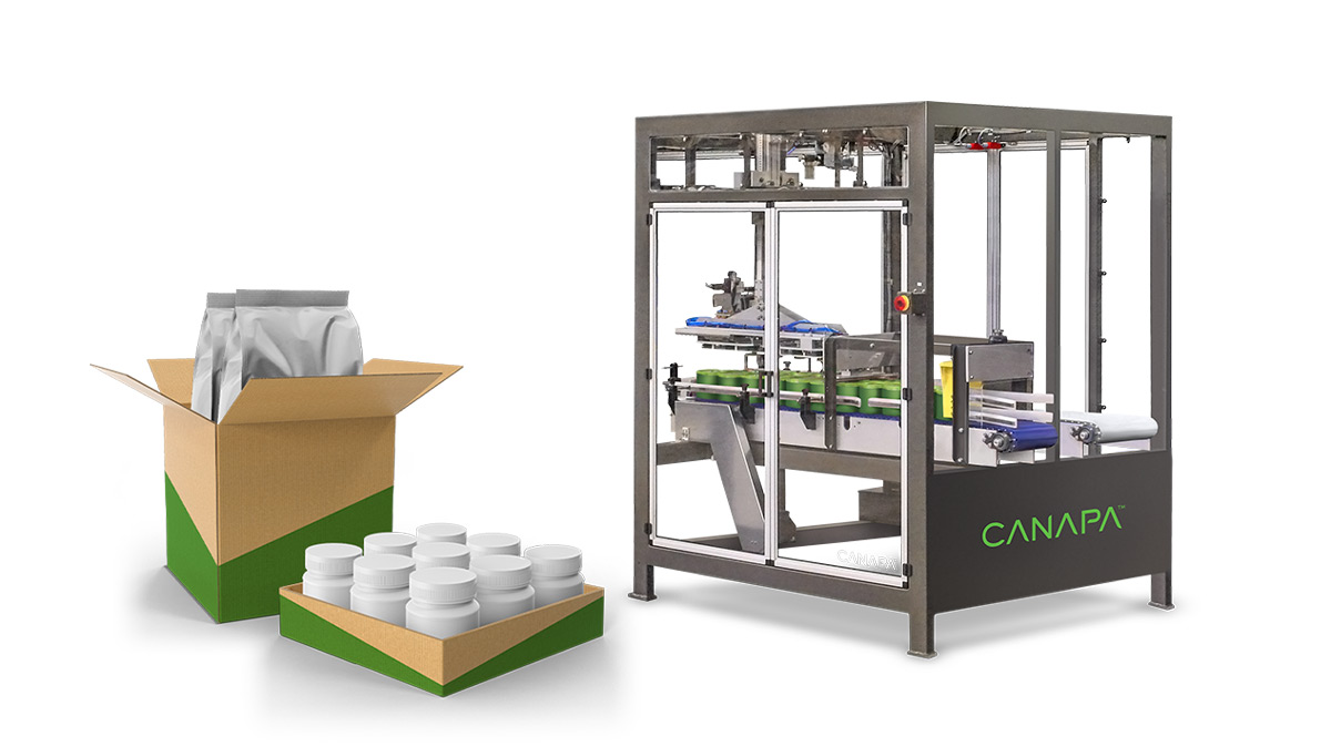 Automatic Case Packing Machines | Cannabis Packaging