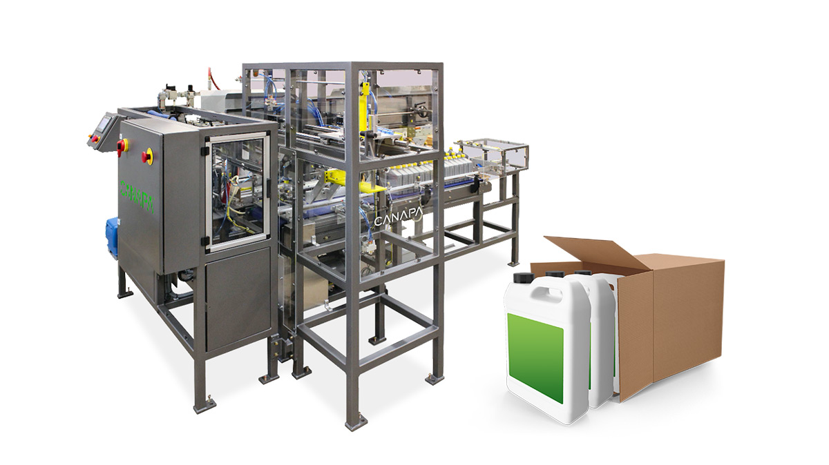 Automatic Case Packing Machines | Cannabis Packaging
