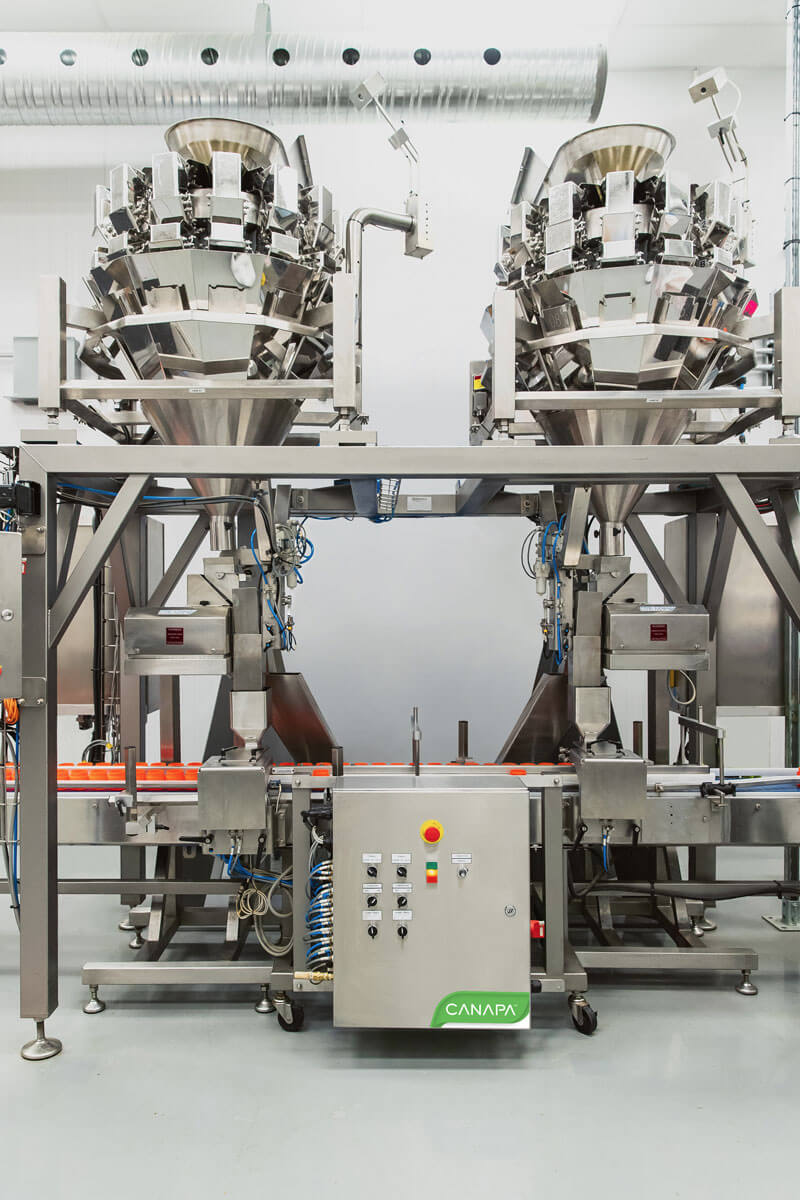 Primocombi | Cannabis Weigh Filling Machines | Canapa